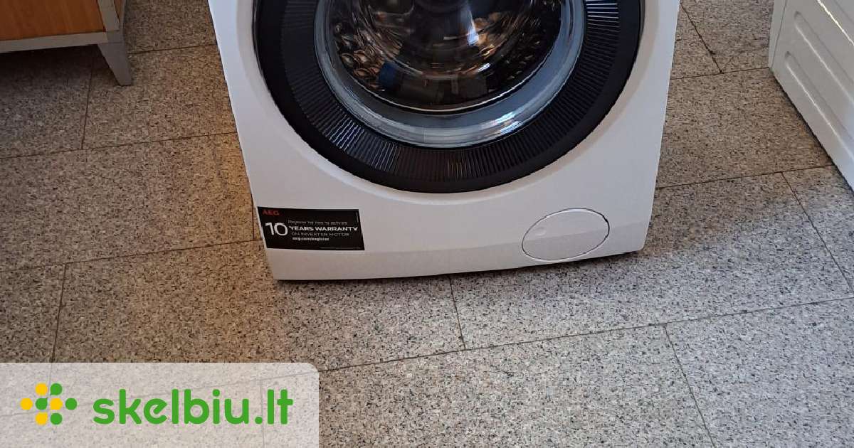 Skalbimo mašina Aeg Lfr73864be - Skelbiu.lt