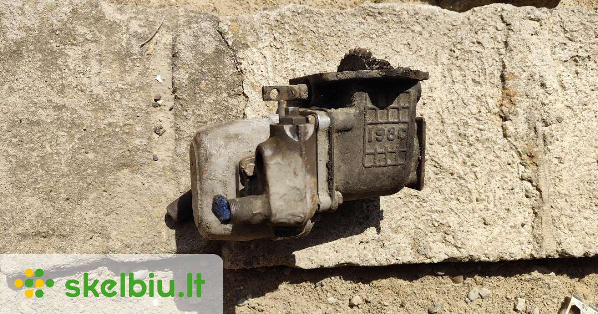 Gas 53 siurblys su paskirstymo dėžute - Skelbiu.lt