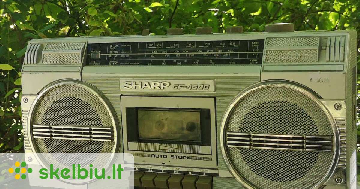 Grotuvas Sharp is 80uju - Skelbiu.lt