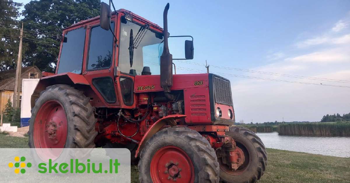 Traktorius Mtz-820 - Skelbiu.lt