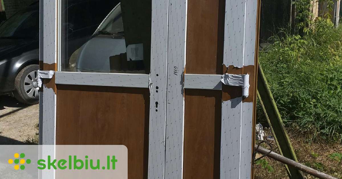 Pvc lauko durys - Skelbiu.lt