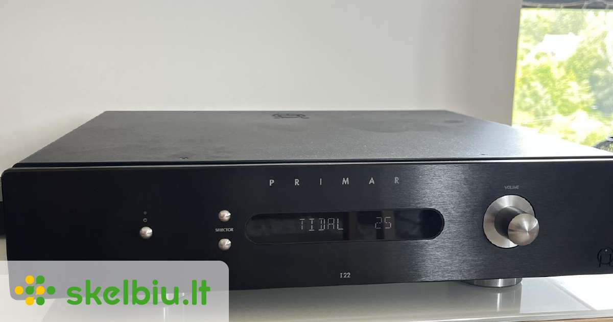 Interguotas stiprintuvas Primare I22 su Dac - Skelbiu.lt