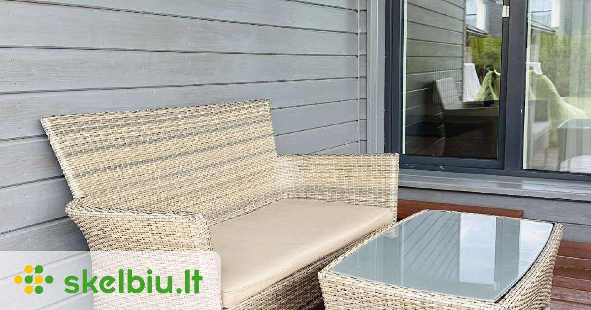 Rotango Sodo baldai - Skelbiu.lt