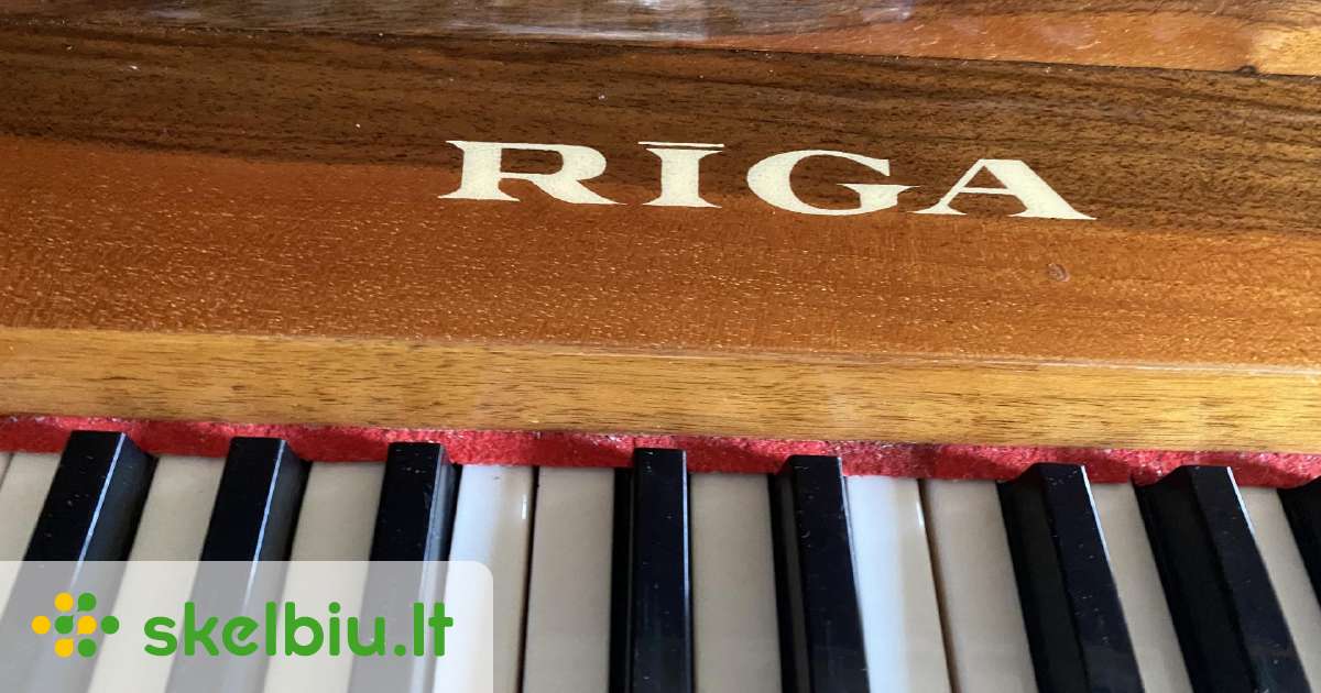 Riga pianinas - Skelbiu.lt