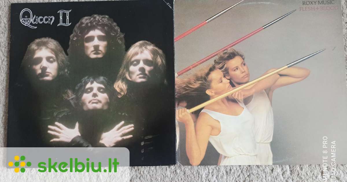 Queen+roxy music - Skelbiu.lt