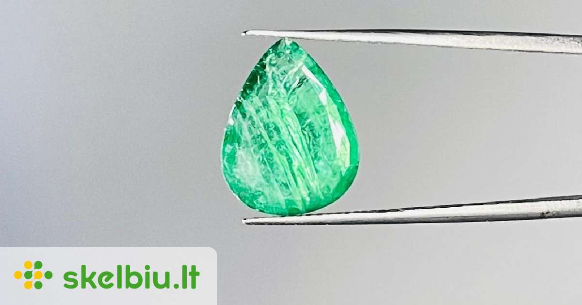Natūralus Smaragdas - Skelbiu.lt