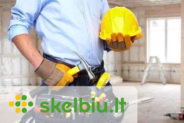 Butų, namų, ofisų vidaus apdailos darbai - Skelbiu.lt