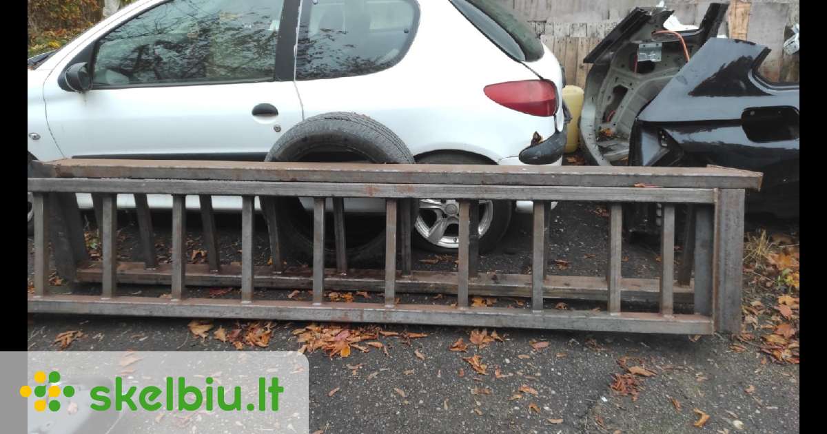 Metalines kopėčios lyžes Ilgis 320cm, plotis -55cm - Skelbiu.lt