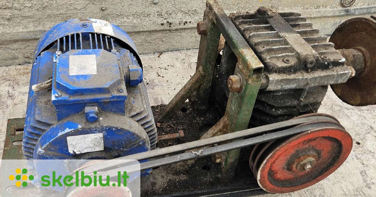 Veikentis trifazis variklis stumde dydelius vartu - Skelbiu.lt