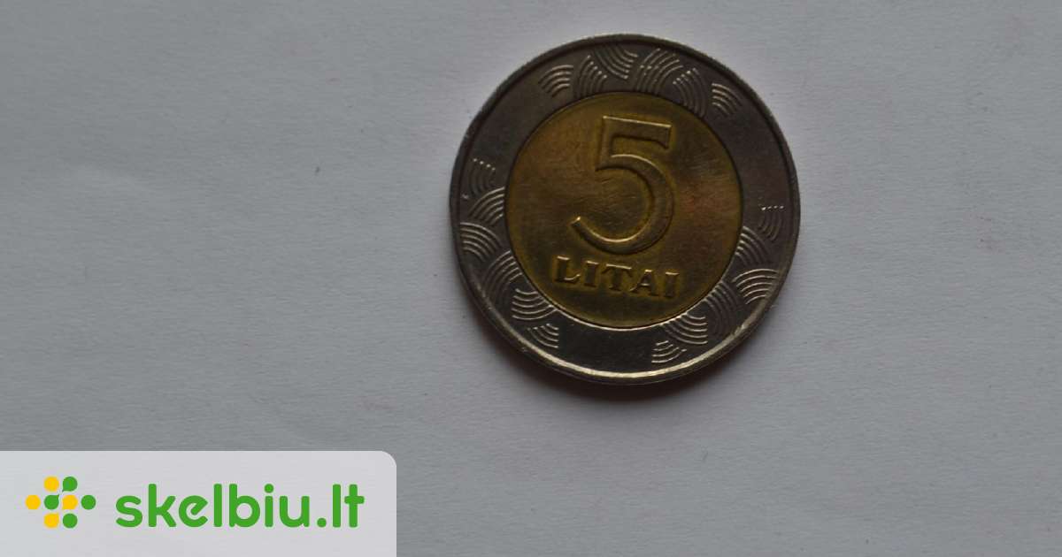 5 Litai 1999 m.su gaidziuku - Skelbiu.lt