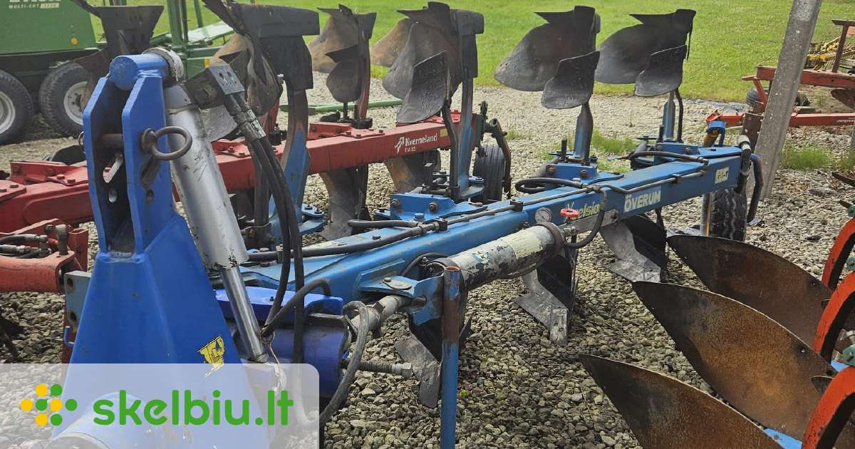 Plugai Overum Kverneland 3.4.5.6.7 - Skelbiu.lt