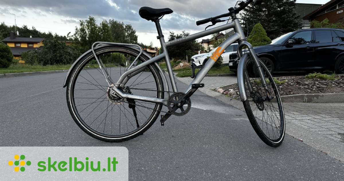 Universalus dviratis Ghost su dirzine pavara - Skelbiu.lt