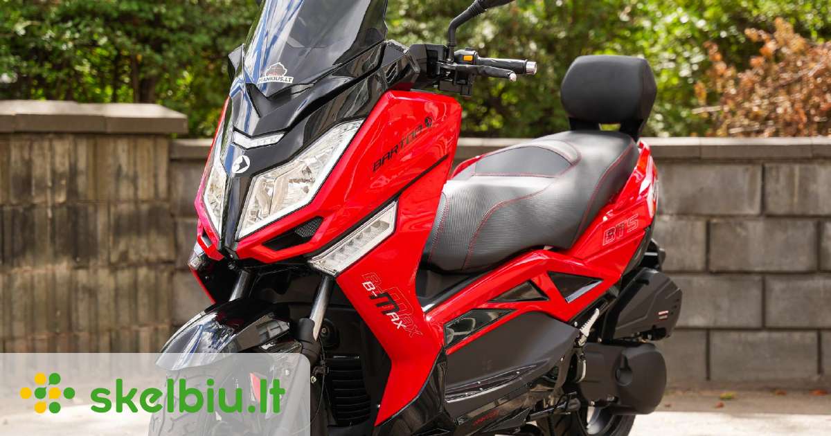 Motoroleris Monkey Barton B-max 125cc - Skelbiu.lt