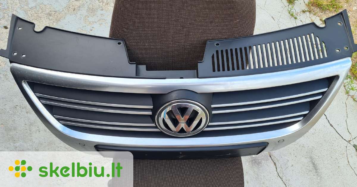 Passat b6 R line grotelės,variklio plastmasė ir kt - Skelbiu.lt