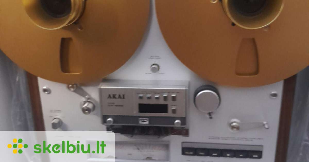 Juostinis magnetafonas Akai GX 625 d - Skelbiu.lt