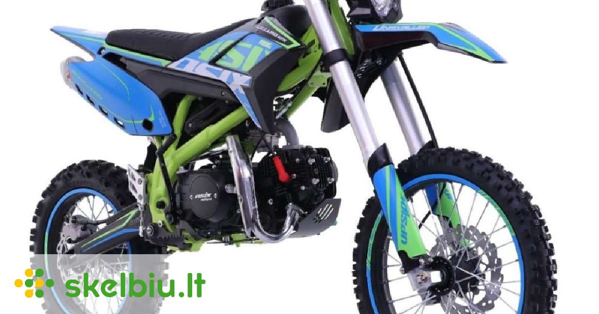 Krosinis motociklas 125cc Asix Lizzard 17/14 - Skelbiu.lt