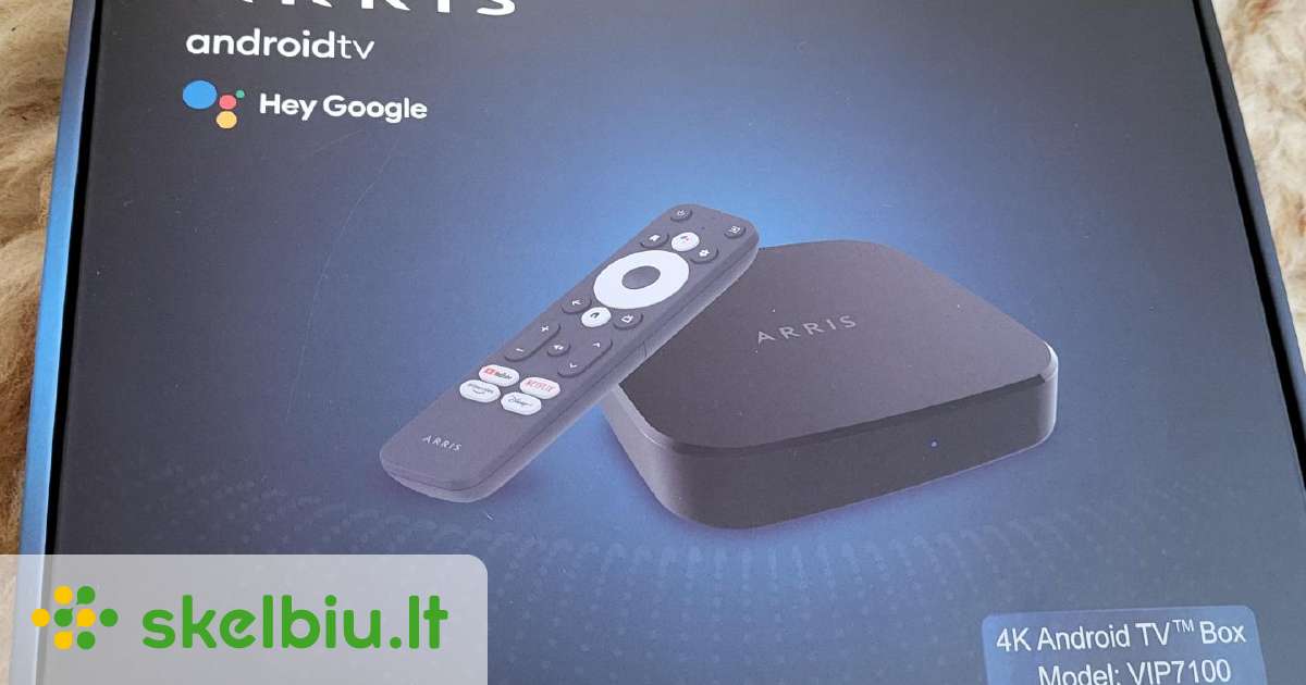 Arris android TV box - Skelbiu.lt