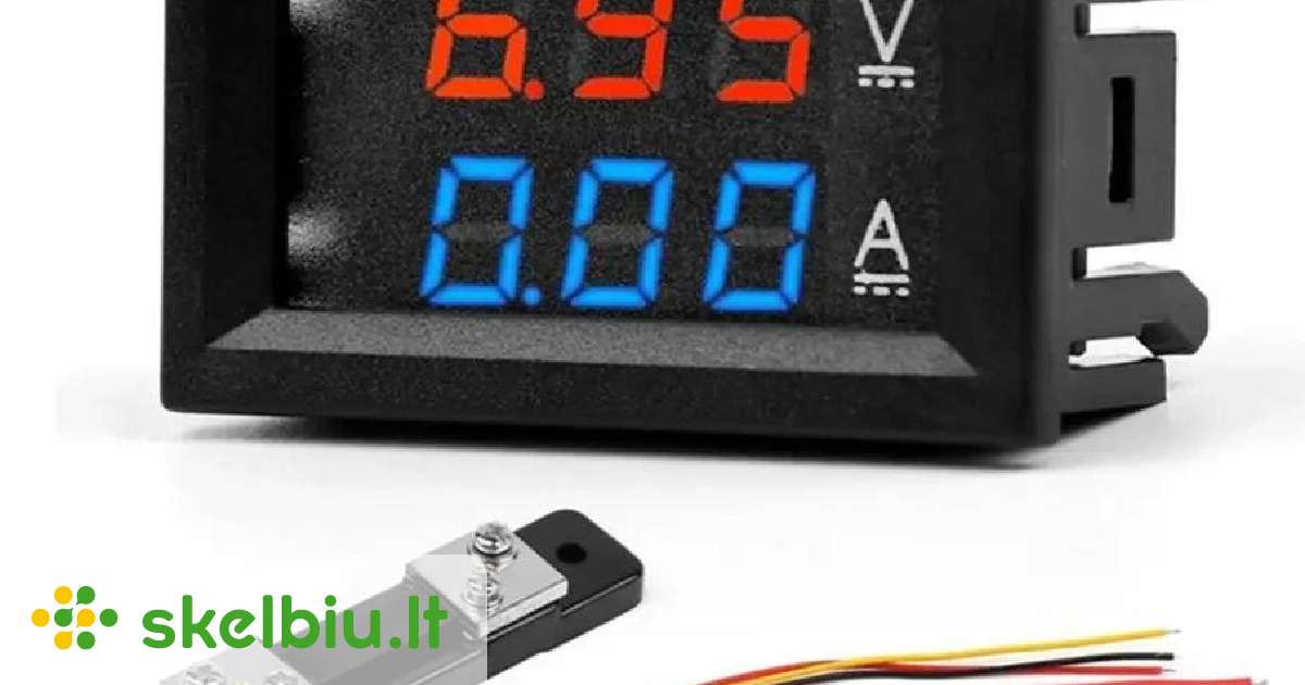Ampermetras ir voltmetras - Skelbiu.lt