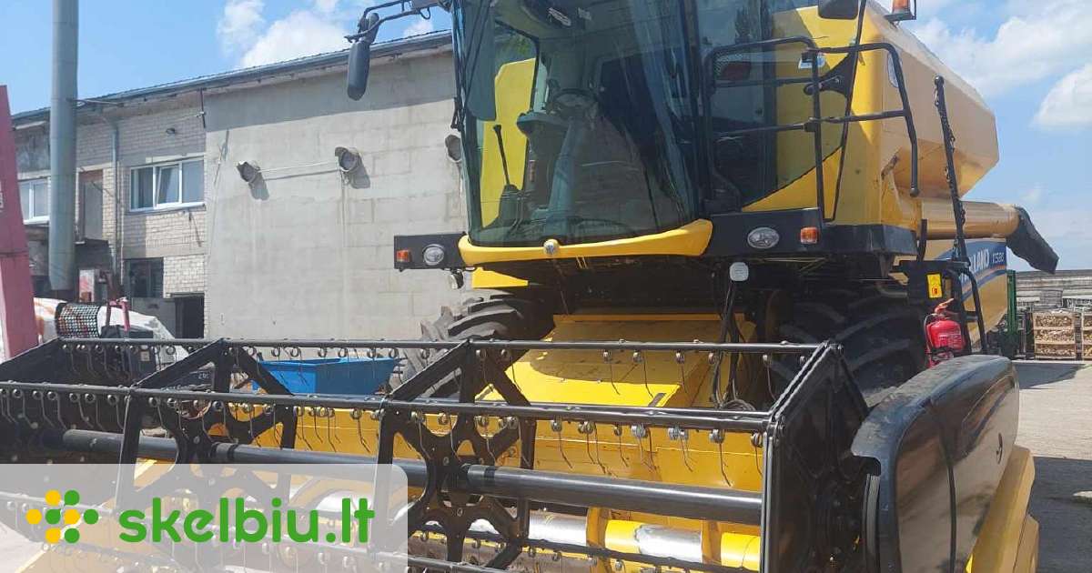 Parduodu kombainą New Holland Tc5.80 - Skelbiu.lt