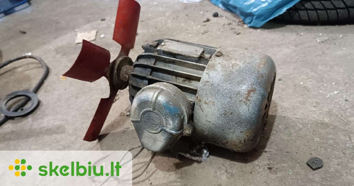 1kw elektros variklis skelbimai - Skelbiu.lt
