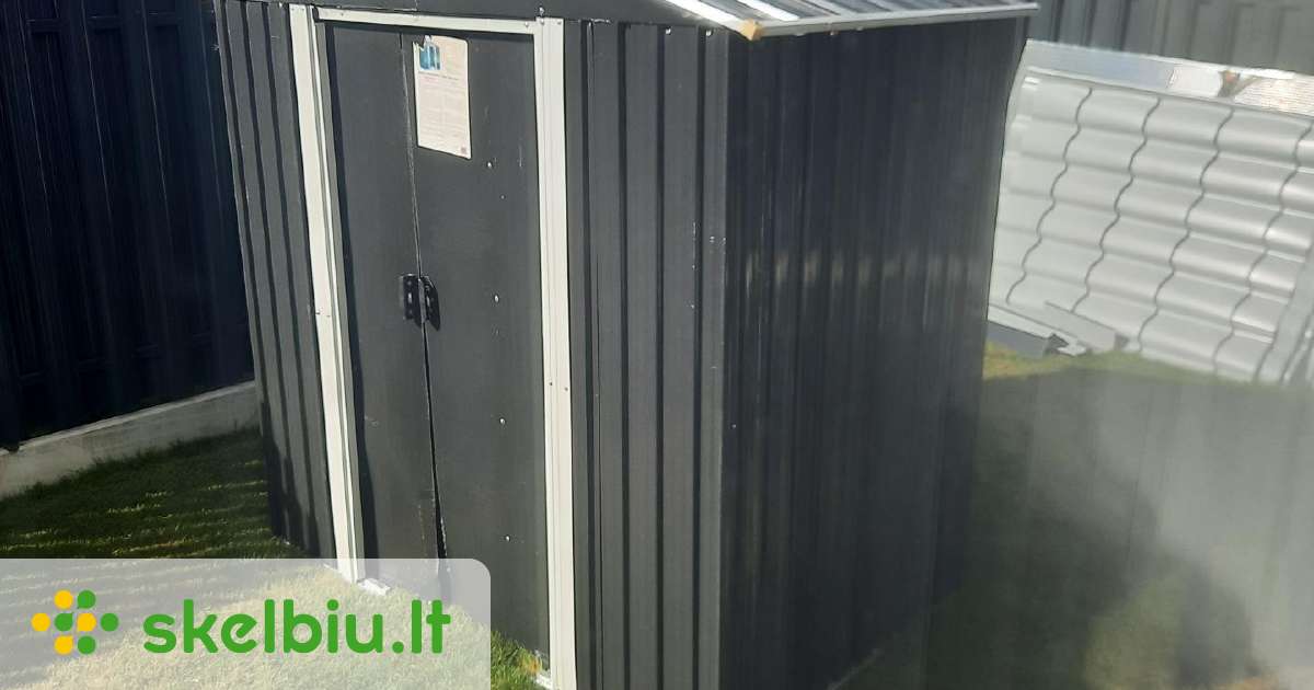 Metalinis lauko sandeliukas - Skelbiu.lt