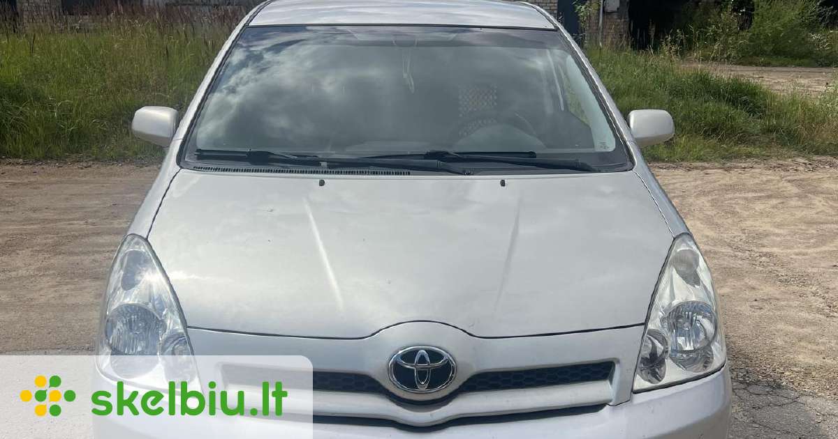 Toyota corola verso 2,2 - Skelbiu.lt