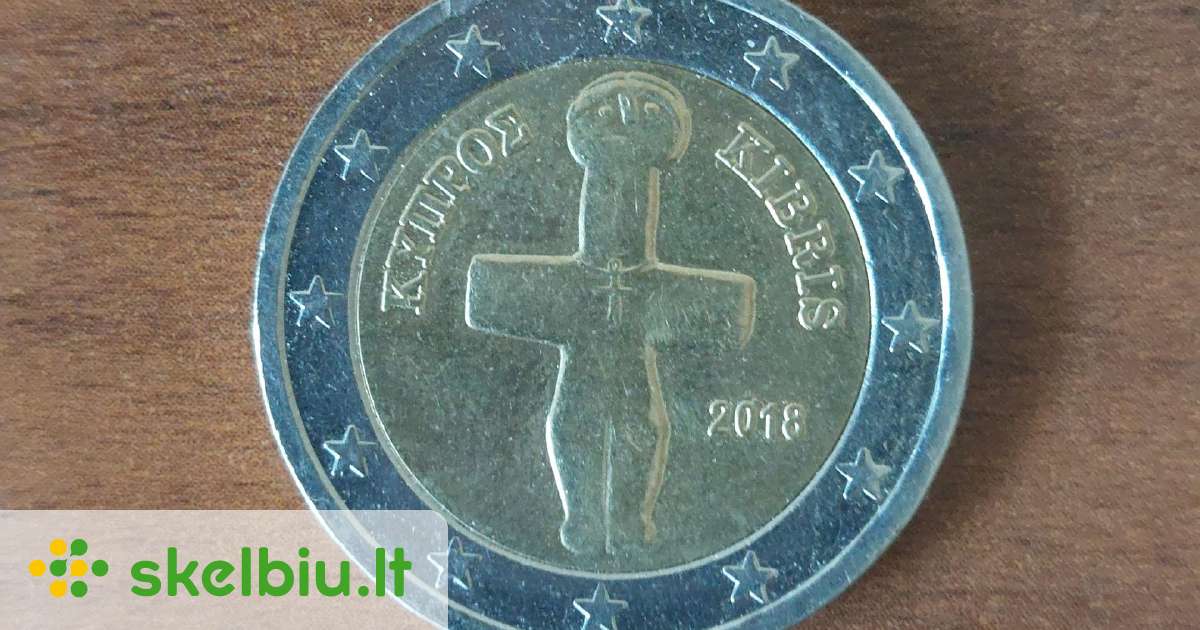 2 Euro Munze Kibris 2018