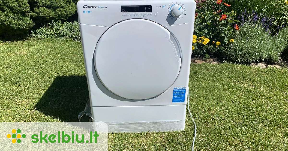 Candy Smartpro simply Fi džiovyklė - Skelbiu.lt