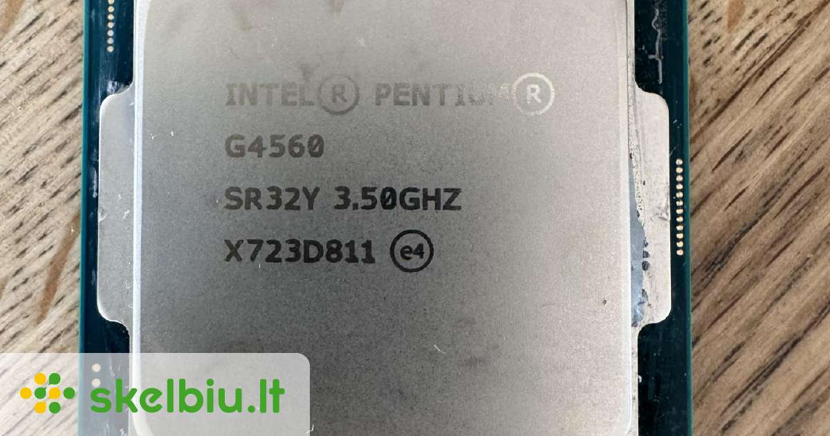 pentium g4560 skelbimai - Skelbiu.lt