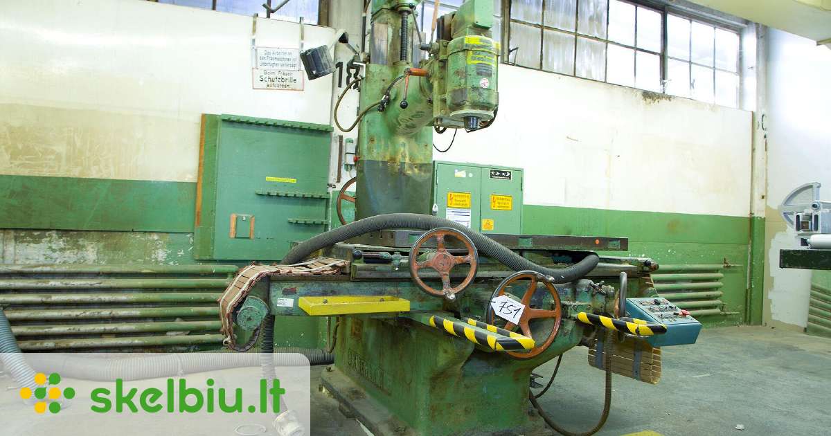 Frezavimo staklės Bohner & Köhle - Skelbiu.lt