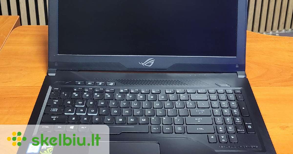 Asus Rog / i5 8300h / Gtx 1050 Ti/ Full HD 120 Hz - Skelbiu.lt