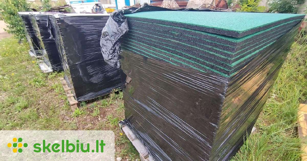 Žalia Guminė Grindų Danga "Kiliminė" - Skelbiu.lt