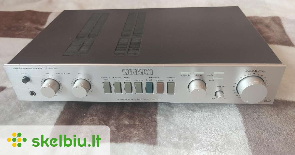 Luxman L-1 stiprintuvas - Skelbiu.lt