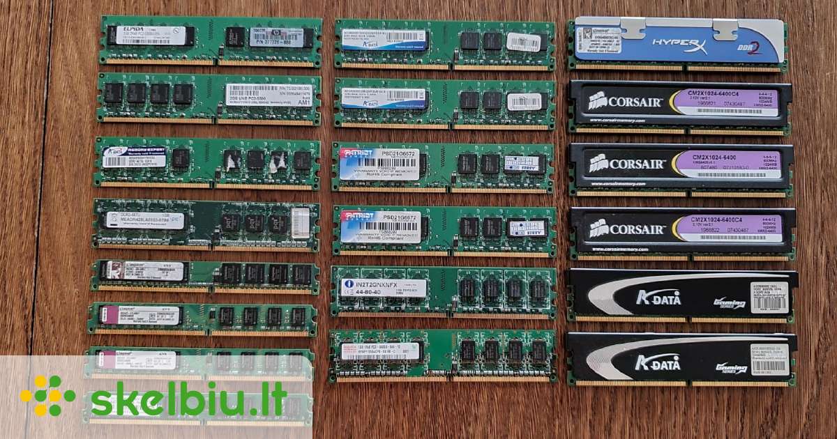 RAM - Ddr2, Ddr3 - Skelbiu.lt
