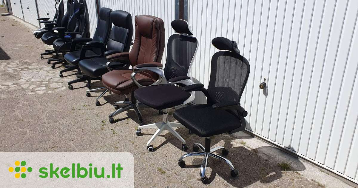 Kompiuterio žaidimų / Biuro / Ofiso Kėdės - Skelbiu.lt