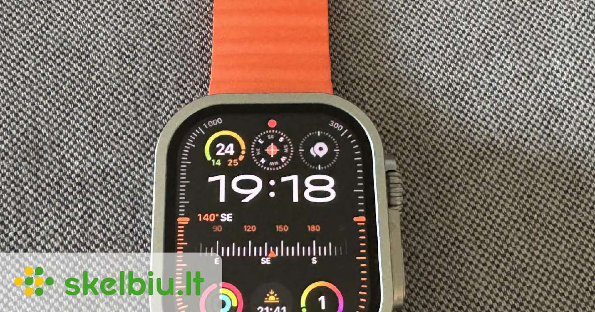 Apple Watch Ultra 2 Orange - Skelbiu.lt