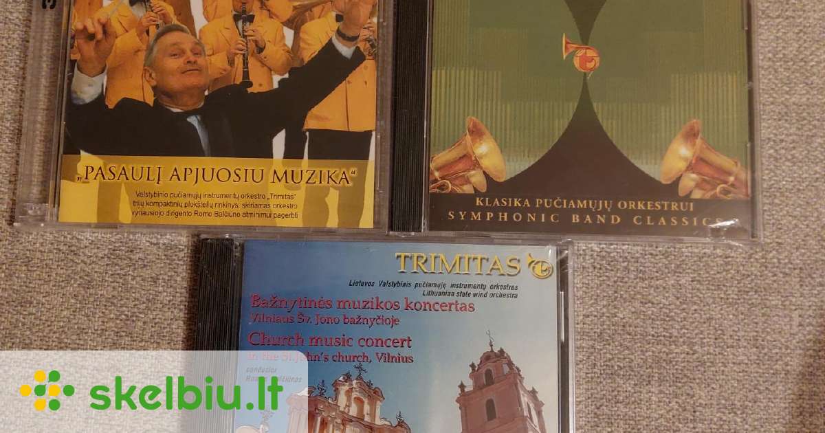 Pučiamųjų instrumentų orkestro „Trimitas" CD - Skelbiu.lt