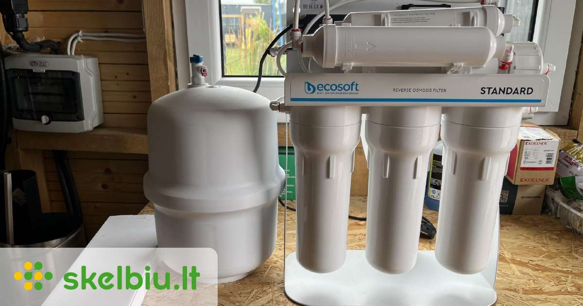 Vandens filtravimo sistema - atbulinio osmoso Ro - Skelbiu.lt