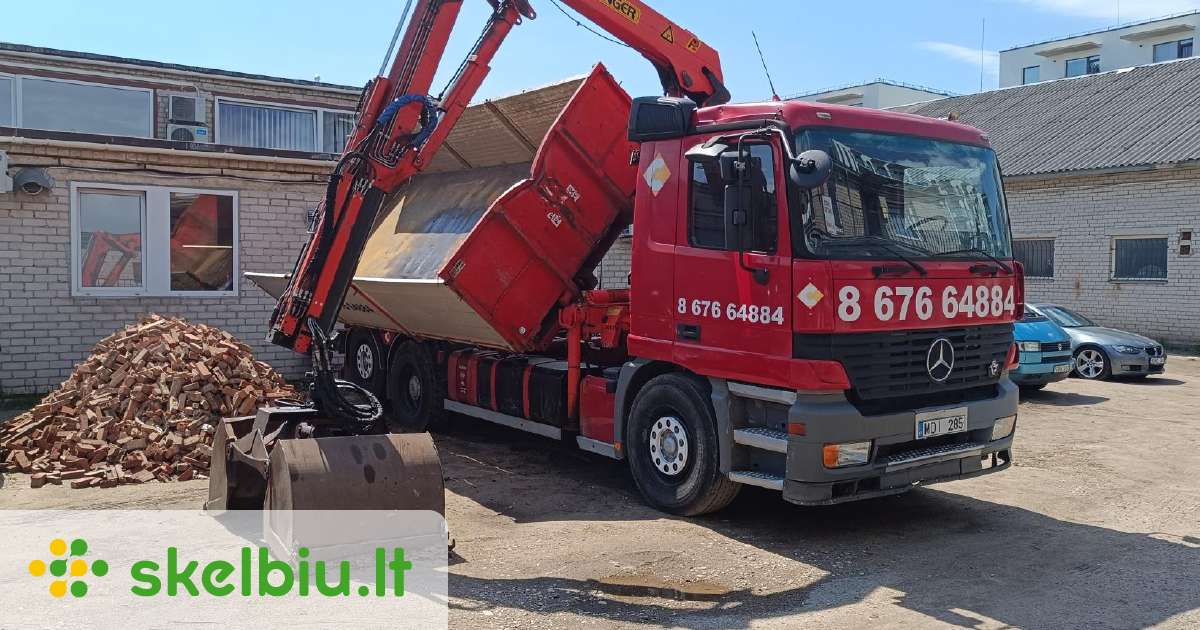 Fiskaras, greiferis ,savivartis - Skelbiu.lt