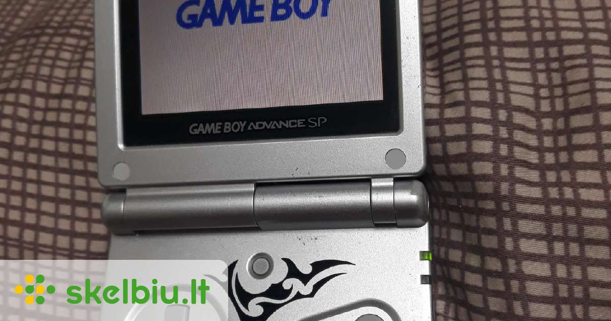 Limited Edition Tribal Gameboy Advance Sp Ags-101 - Skelbiu.lt