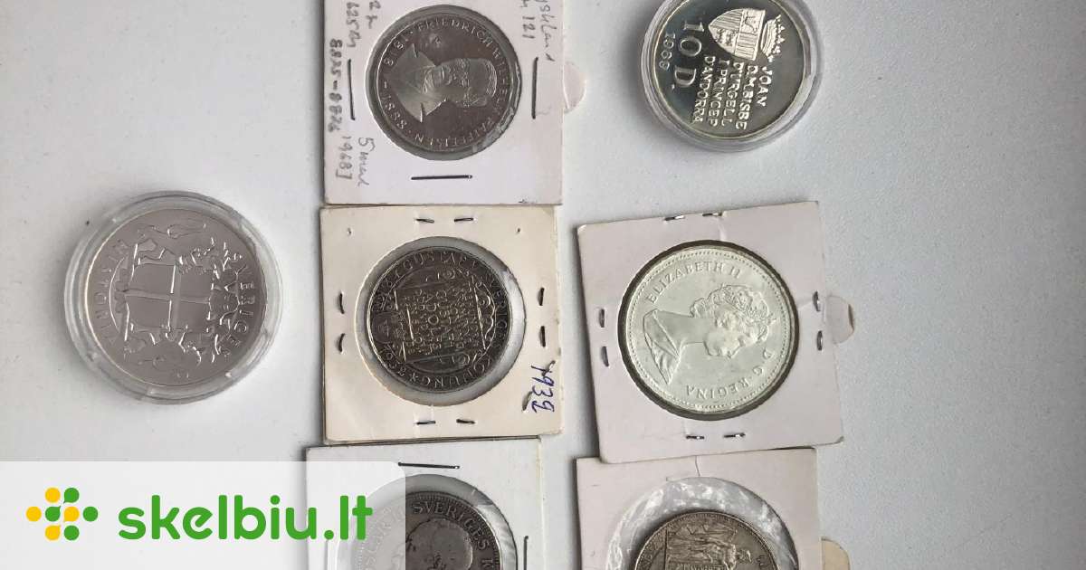 Sidabrines monetos - Skelbiu.lt