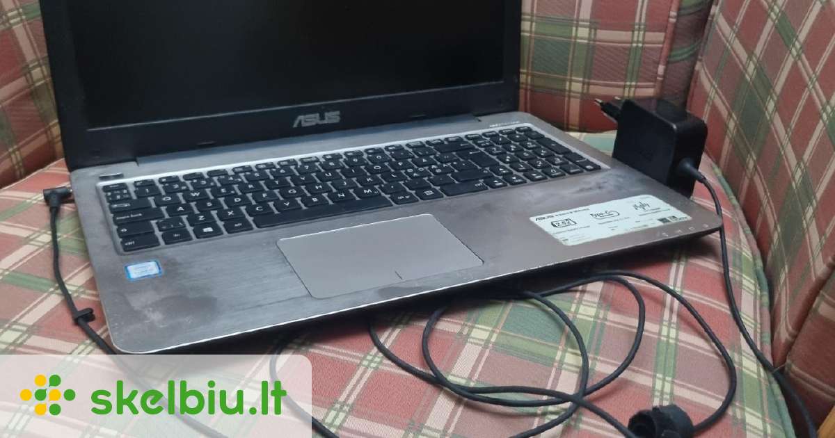 Asus laptop O6a116q RAM 8gb icore 5 - Skelbiu.lt
