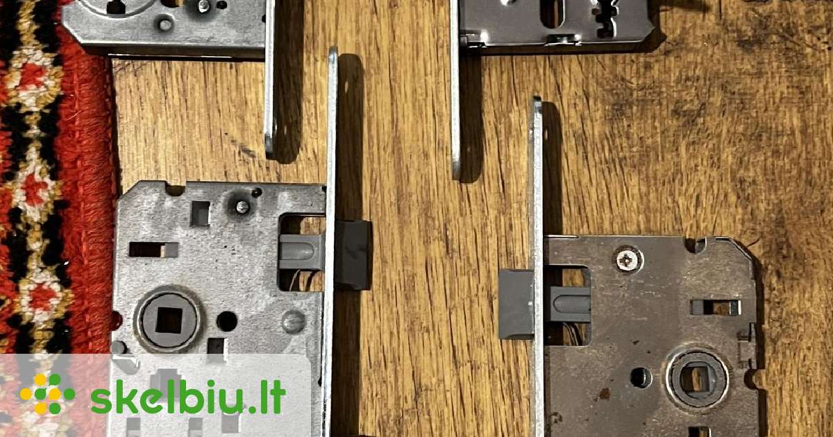 4 vidaus durų spynos su raktu - Skelbiu.lt