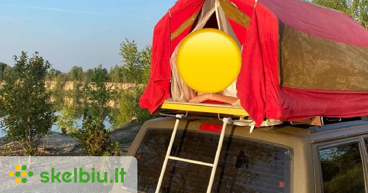 Palapinė ant stogo. Stogo palapinė. - Skelbiu.lt