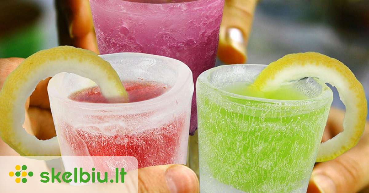 Ice Shot ledo stikliukai formelės - Skelbiu.lt