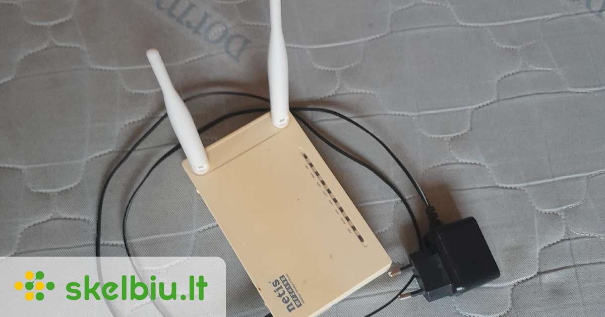 Maršrutizatorius: "netis" wireless N Wf2419e . - Skelbiu.lt