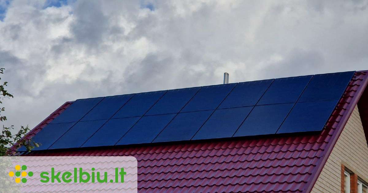 Saulės moduliai, inverteriai, baterijos - Skelbiu.lt