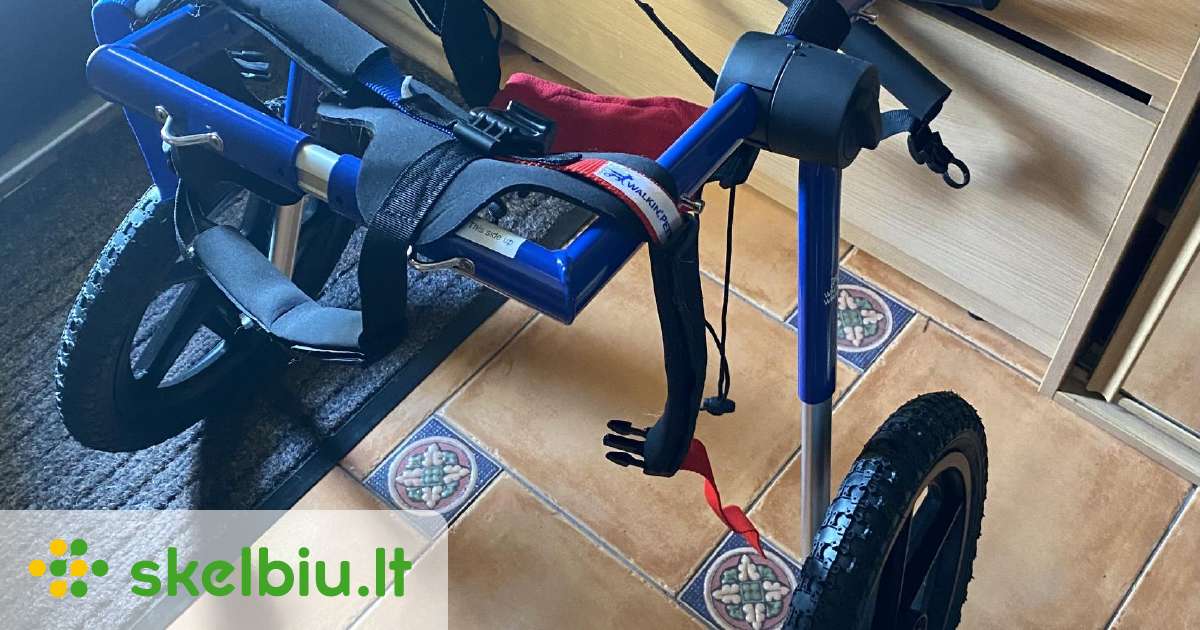 Walkin Wheels JAV pagalbinis vežimėlis šunims - Skelbiu.lt