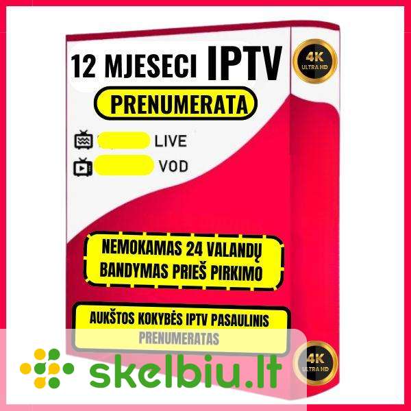 Geriausia interneto televizijos Prenumerata - Skelbiu.lt