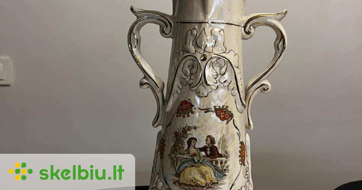 Didele kolekcine vaza - Skelbiu.lt